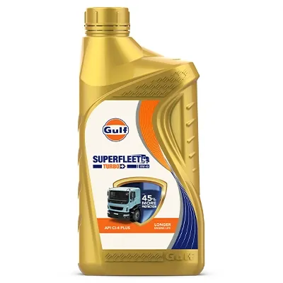 Gulf Superfleet Turbo + 15W-40 Engine Oil for Trucks & Buses