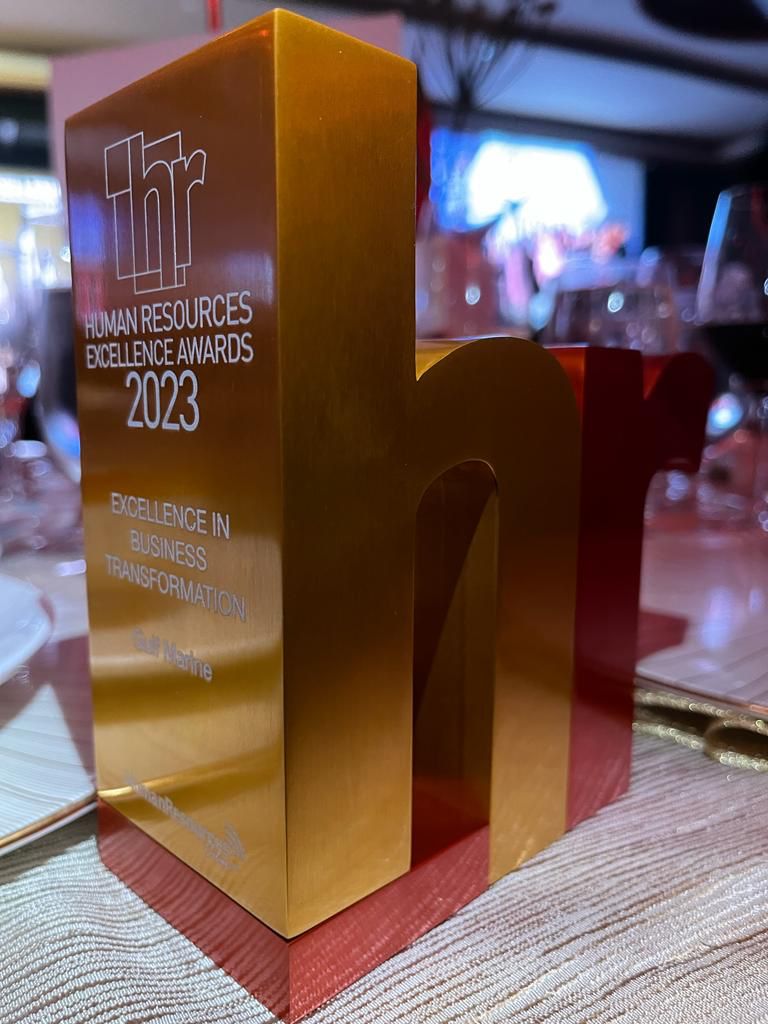 Honored with Two Awards at HR Excellence Awards 2023 | Gulf Marine
